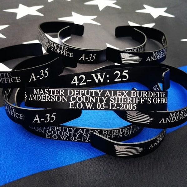 Military Memorial Bracelet - Etsy