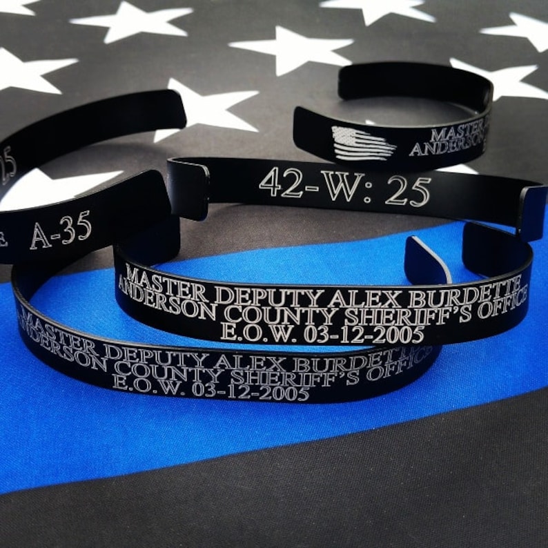 Memorial Bracelet / Custom Bracelet - Etsy