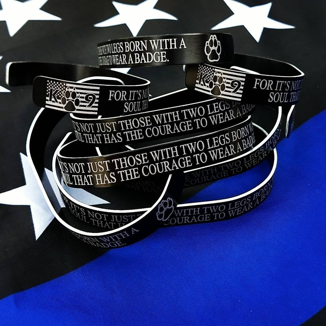 Police K9 Bracelet - Etsy