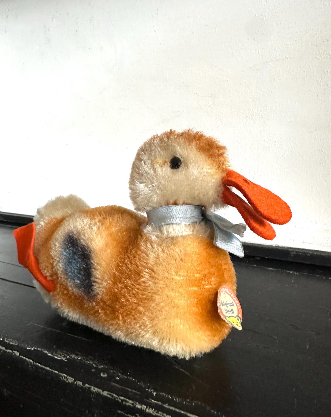 Steiff Duck Rare, Steiff Duck Made in 1949, German Made Toy, ID Button ...