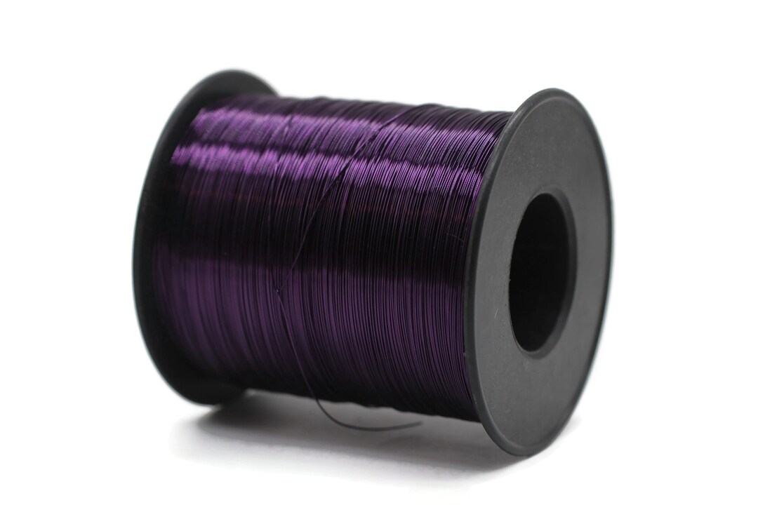 2400 Feet Copper Wire, Solid Purple Craft Wire, Dead Soft Artisan Wire ...