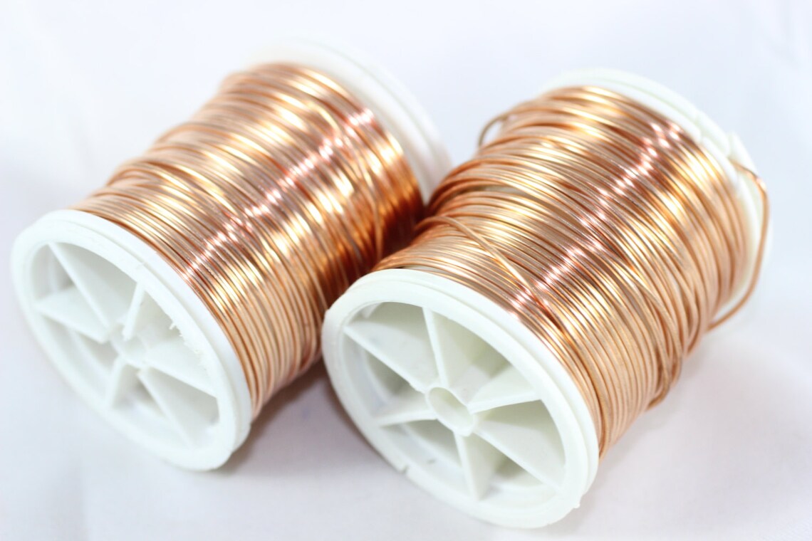 Filo di rame grezzo 182022 o 28 Gauge Craft Wire Dead soft | Etsy