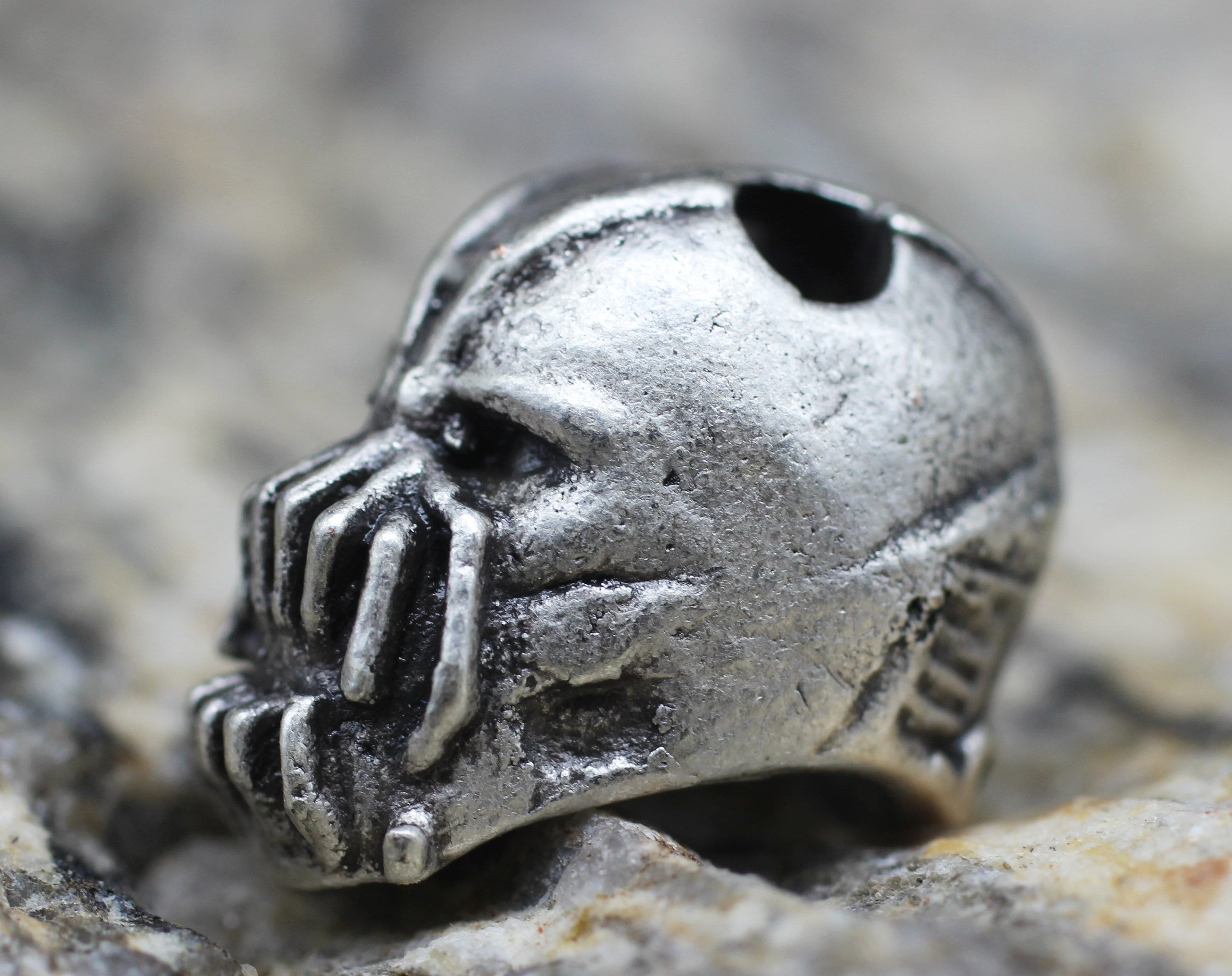 Matt Silver Bane Knife Beads Lanyard Bead Paracord Beads - Etsy