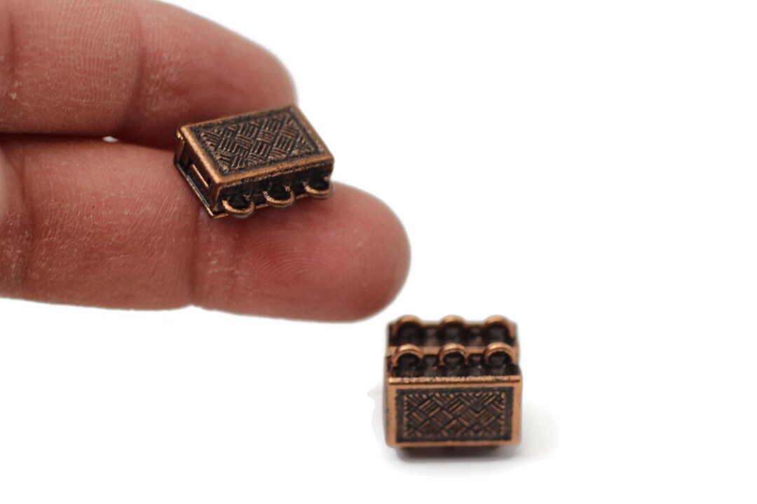 Antique Copper 3 Holes Multi Clasps, Multi Strand Necklace Clasps ...