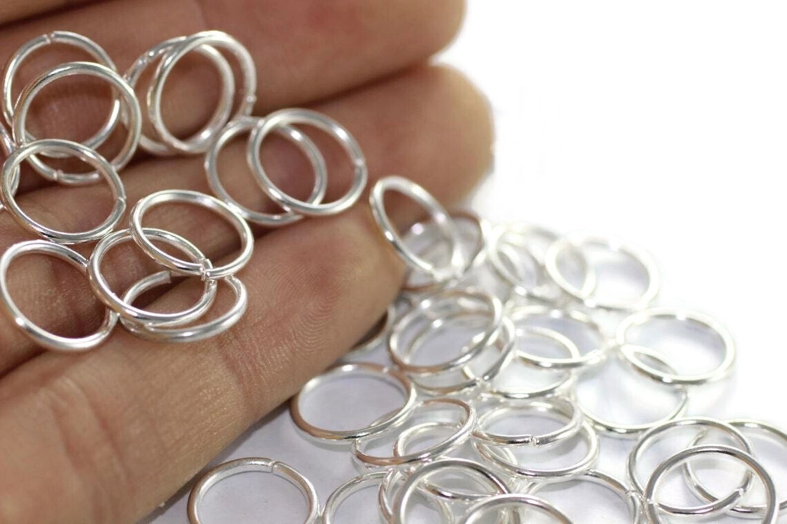 16 Gauge 9mm Jump Rings 100 / 500 / 1000 Pcs Tiny Jump Ring - Etsy