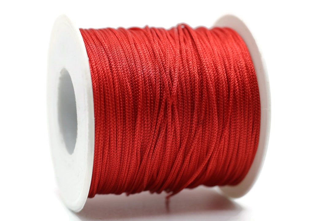 0.039 Inch Chinese Knot Red Nylon Lift Cord for Shades, 100 Yards ...
