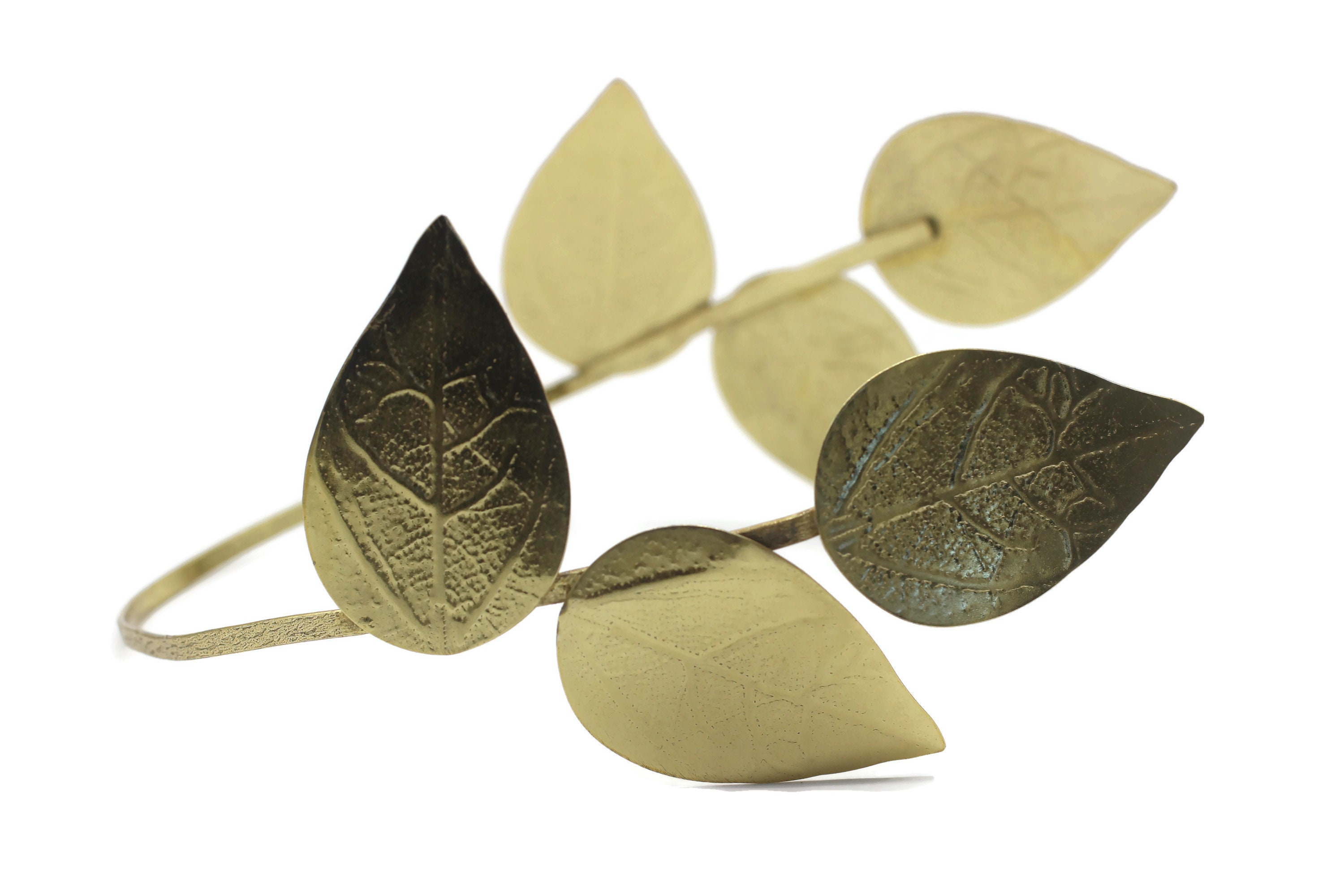 Gold Leaf Roman Crown, Adjustable Hair Leaf Laurel, Garland, Caesar ...
