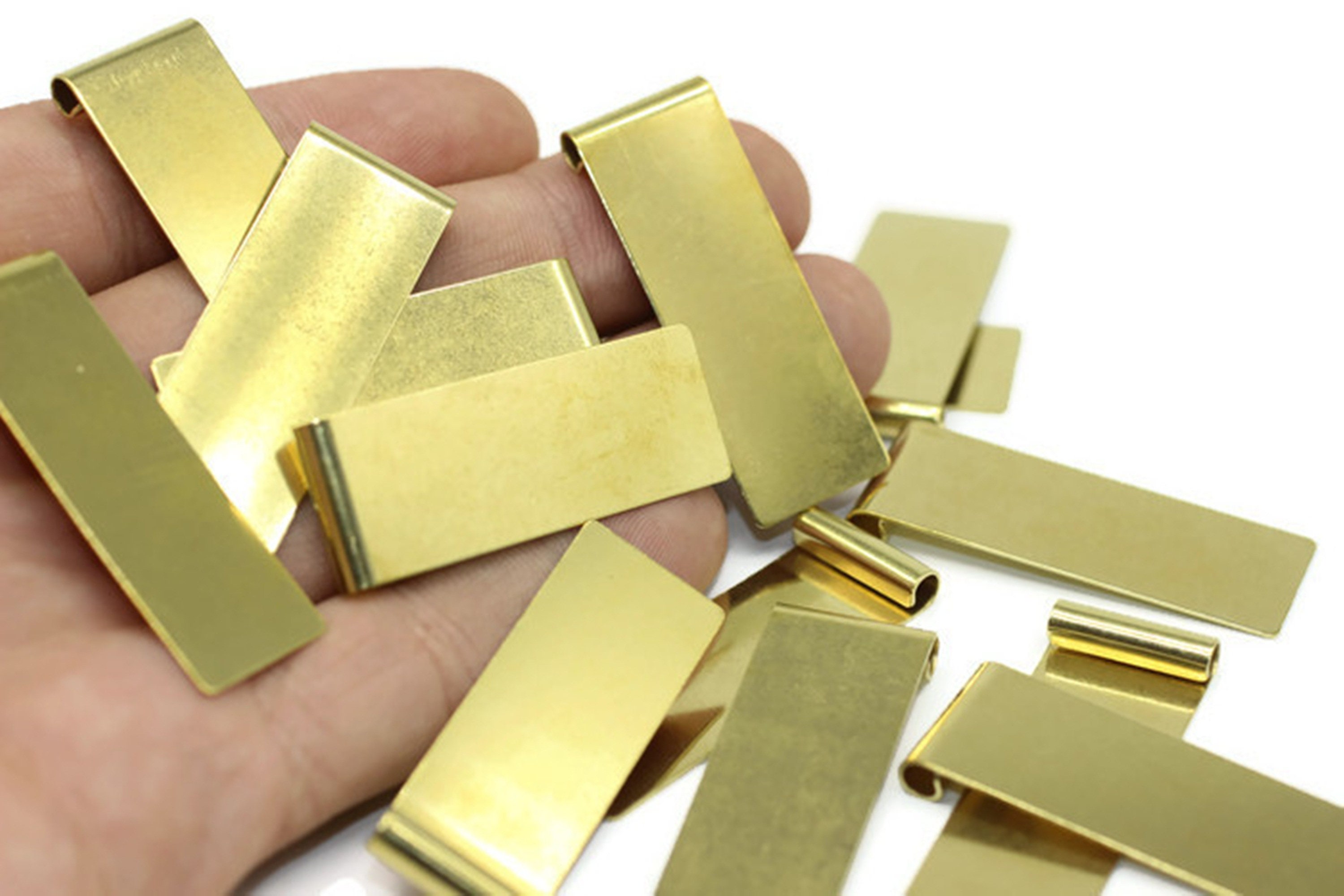 15x42mm Rectangle Bended Rectangle Blanks Rectangle Stamping - Etsy UK