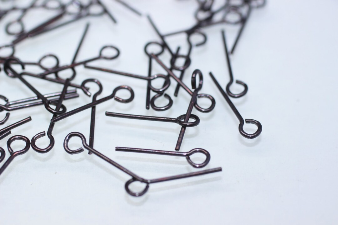 Antique Copper Eye Pin - 0.85 Mm X 15/20/25/30/35/40/50/60 Mm Eye Pins ...