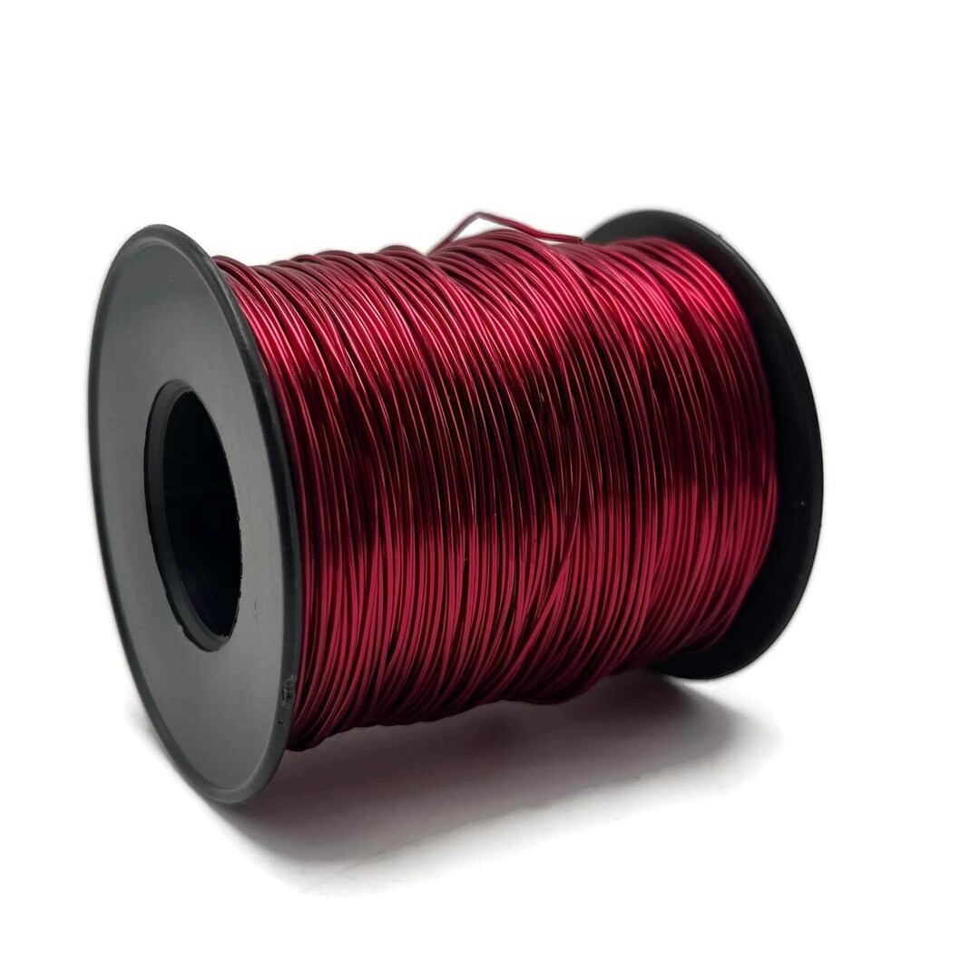 731 Feet Bordeoux Copper Wire, Solid Copper, Dead Soft Artisan Wire ...