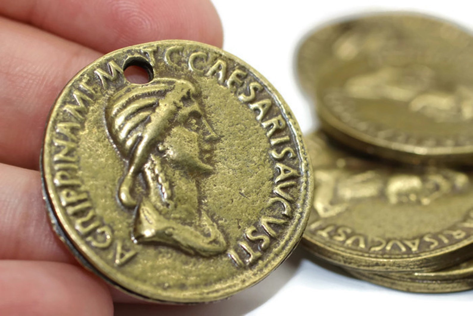 Agrippina the Younger Roman Empress Antique Bronze Coins 34 - Etsy