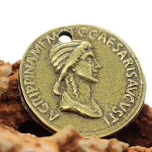 Agrippina the Younger, Roman Empress Antique Bronze Coins, 34 Mm Bronze ...