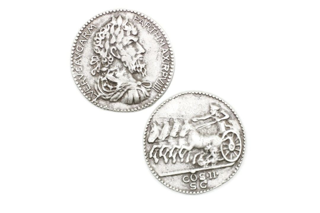 Lvervsavgarm Parthmaxirp VIIII, Antique Silver Coins, 34 Mm Roman ...