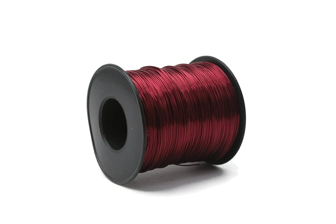 1295 Feet Claret Red Copper Wire, Dead Soft Artisan Wire Wrap 22 Gauge ...