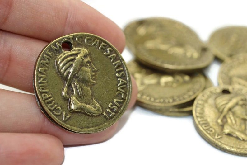 Agrippina the Younger Roman Empress Antique Bronze Coins 34 - Etsy
