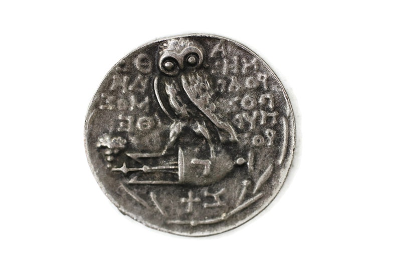 Roman Women With Helmet Antique Silver Coins, 26.5mm Roman Empire ...