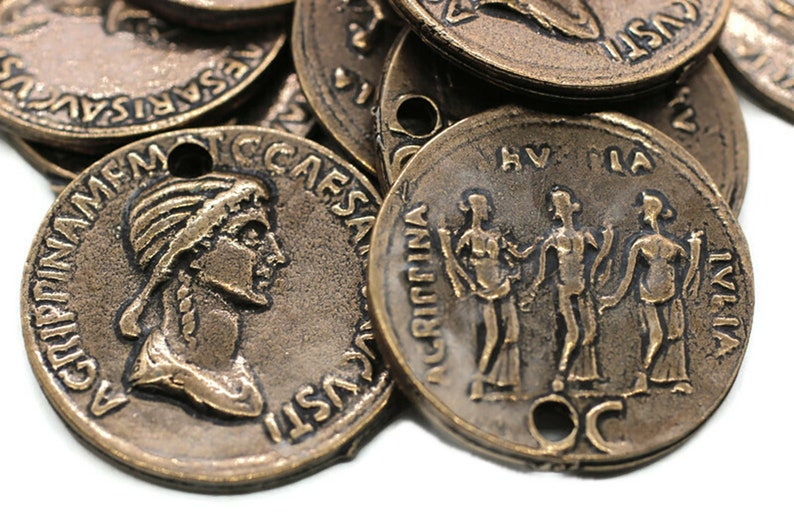 Agrippina the Younger Roman Empress Copper Coins 34 Mm | Etsy