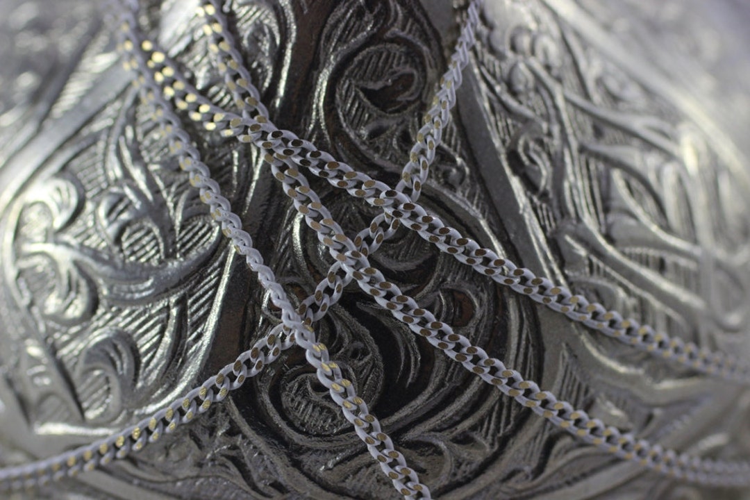 1.5mm White Chain Link, Brass Chains, Loose Chain, Gold Chain, - Tiny ...