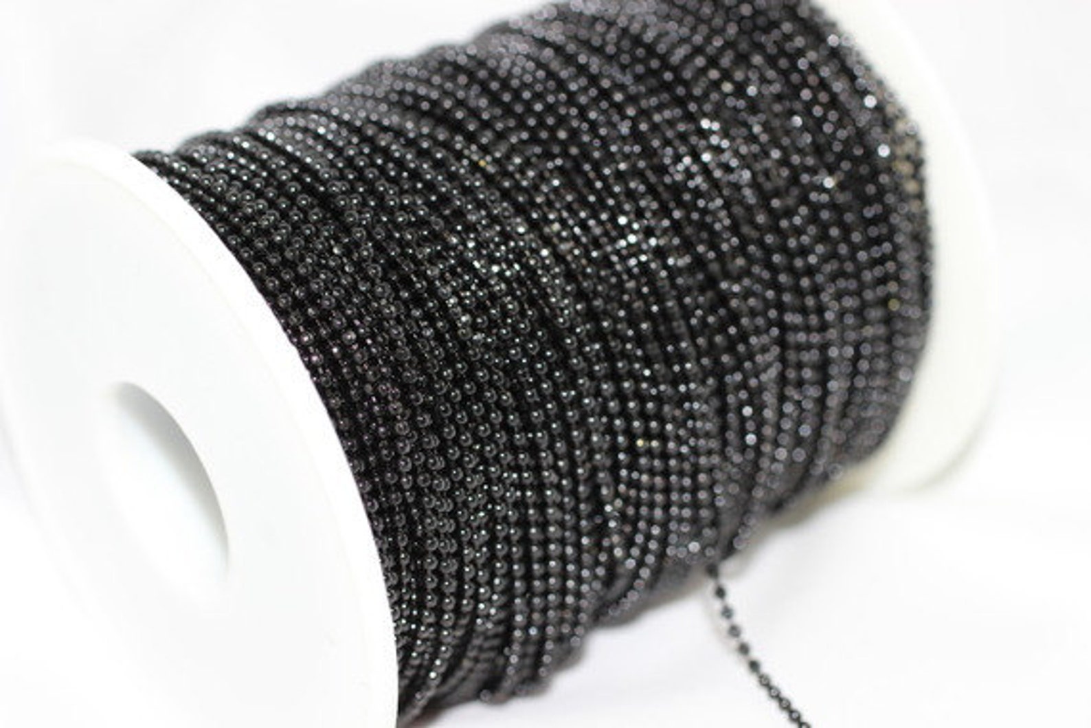 Black Chains Black 1.20 mm Ball chain Chains Ball Chains | Etsy