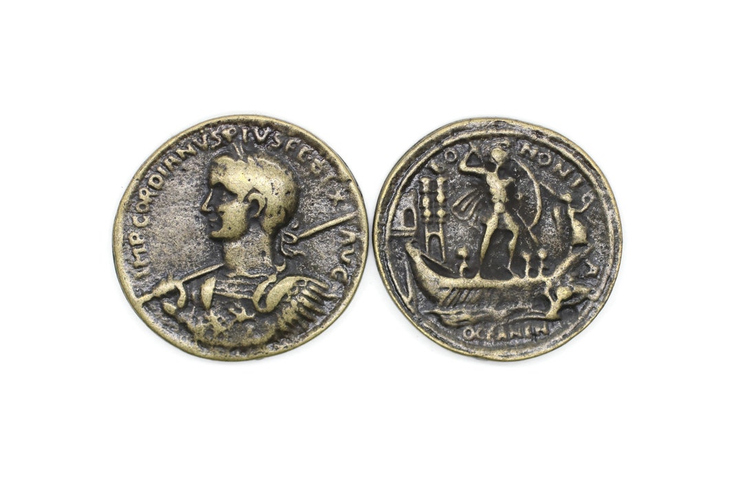 Ancient Roman Emperor Coins Replica Antique Bronze Coins, 32 Mm Roman ...