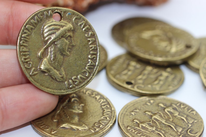 Agrippina the Younger Roman Empress Antique Bronze Coins 34 - Etsy