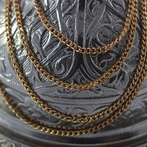 1.5mm Orange Chain Link, Brass Chains, Loose Chain, Gold Chain, - Tiny ...