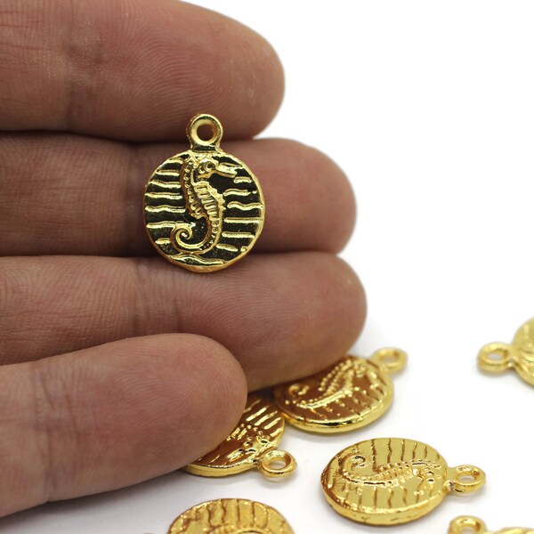 Seahorse Charm - Etsy