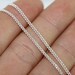 1.5mm White Chain Link, Brass Chains, Loose Chain, Gold Chain, - Tiny ...