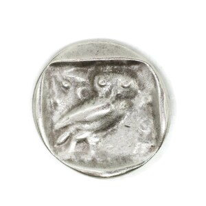 Roman Women With Helmet Antique Silver Coins, 21 Mm Roman Empire ...