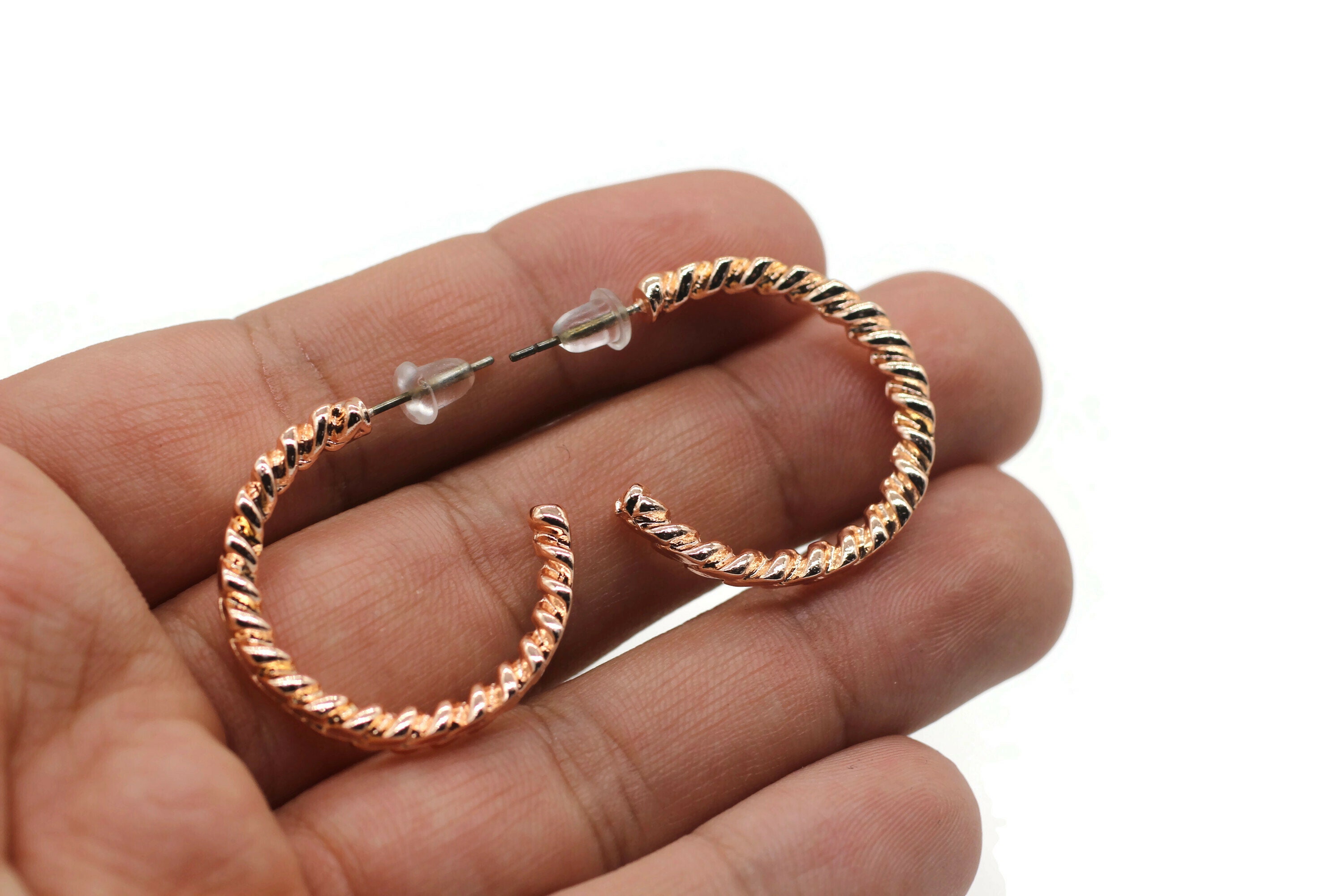 26mm Pick Your Color Wring Design Earrings, Wring Earcuffs, Dainty Ear ...