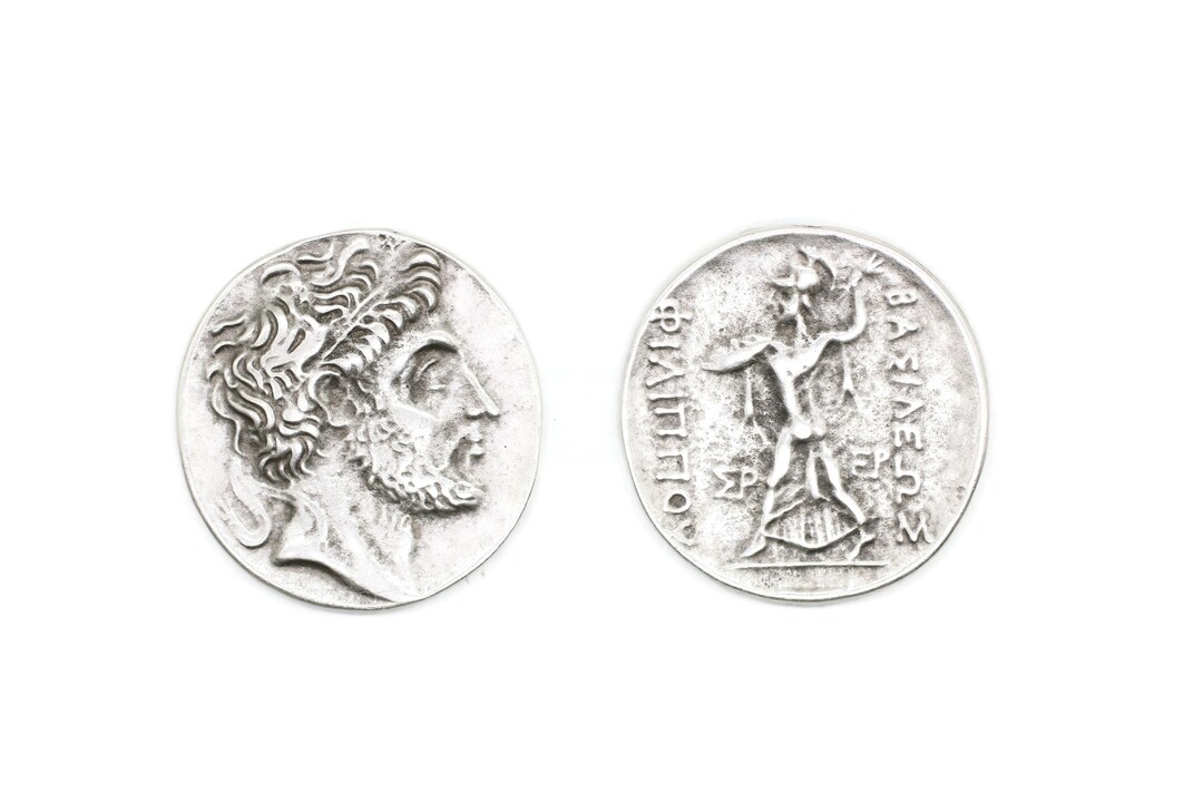 The King of Macedonia V. Filip, Antique Silver Coins, 40 Mm Roman ...
