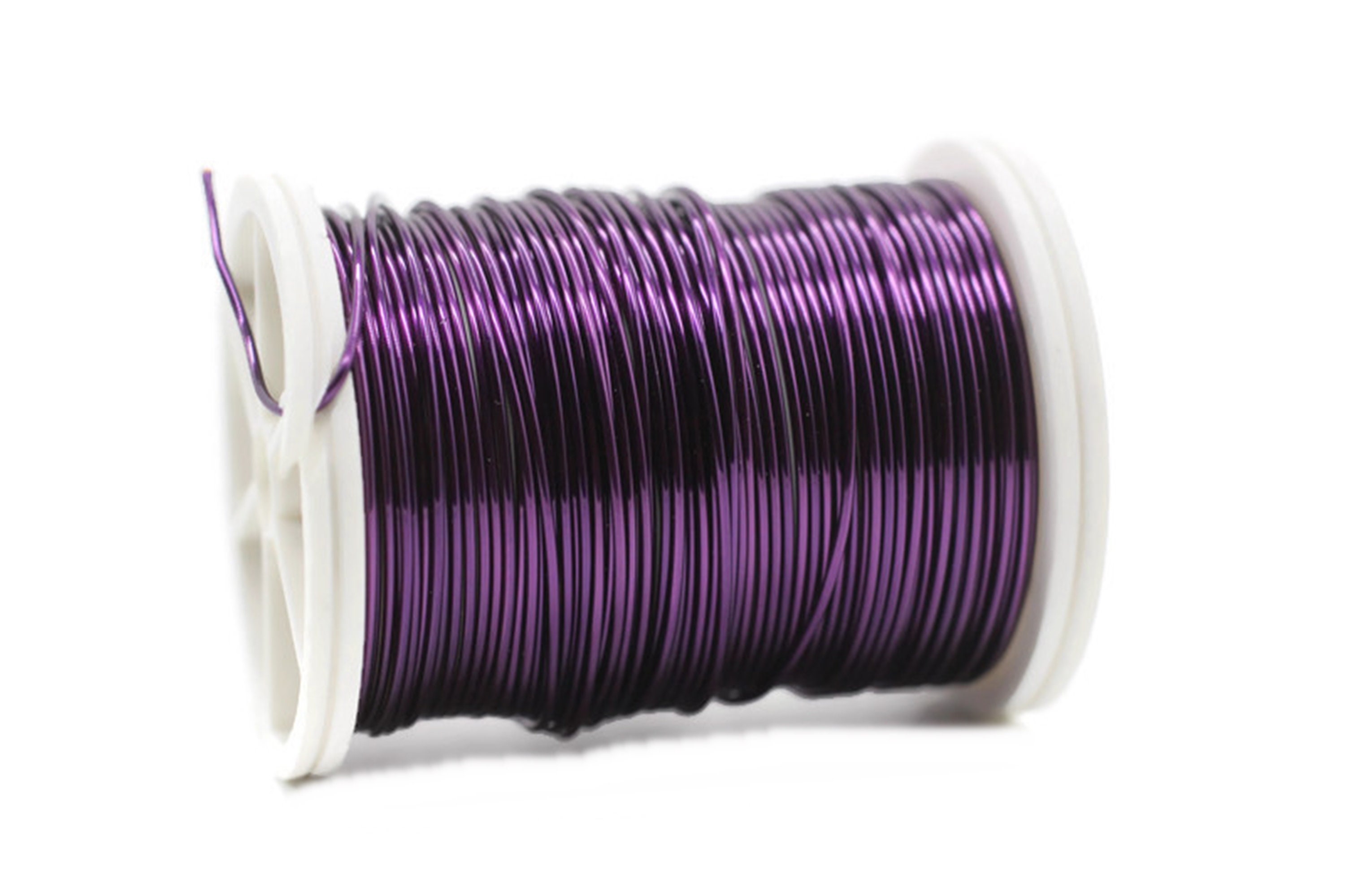 Purple Wire 20 Gauge 0.8 Mm 9 Yard 8.5 Meters Craft Wire - Etsy UK