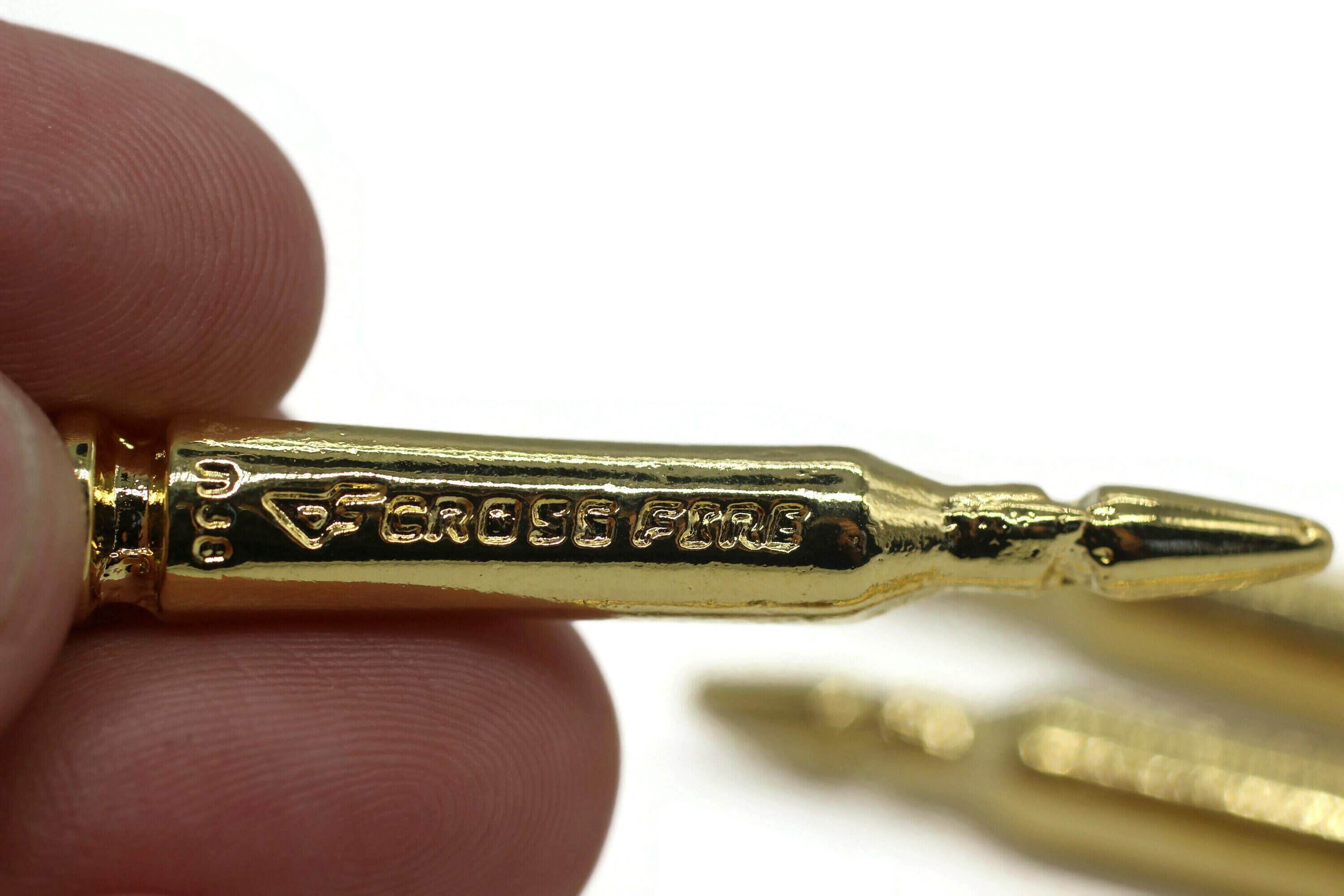 Shiny Gold Plated AWP Scoped Rifle Pendant Necklace 7x49 mm | Etsy