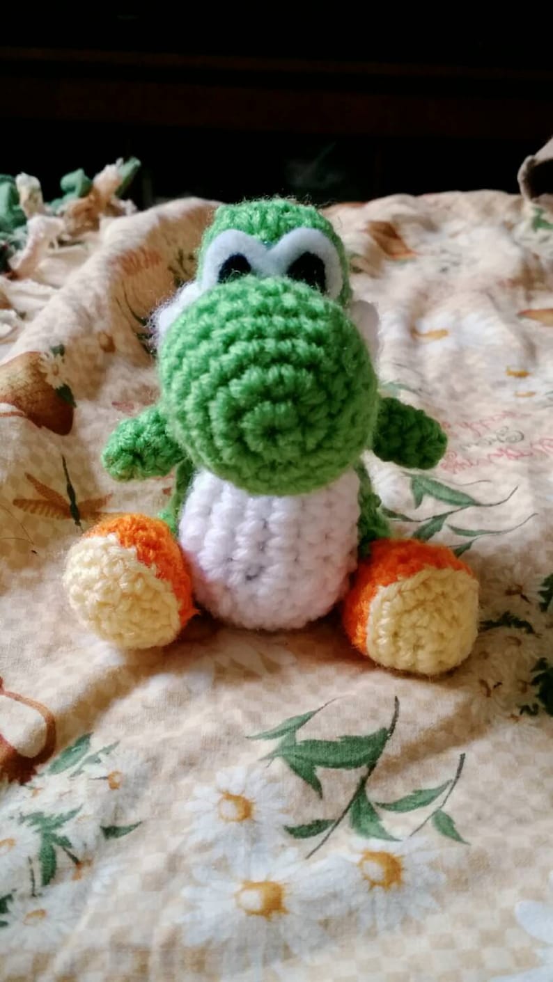 Yarn Yoshi Crocheted Amigurumi - Etsy
