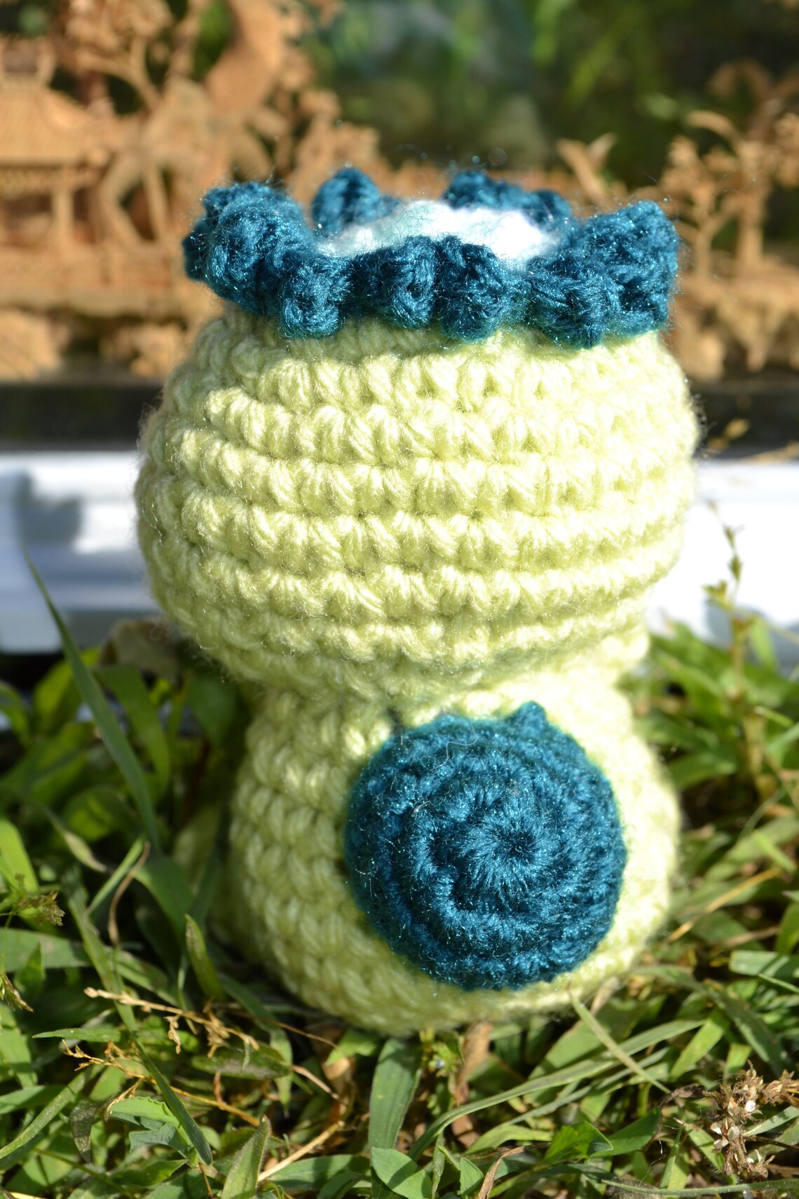 Crocheted Japanese Kappa Amigurumi Plushie - Etsy