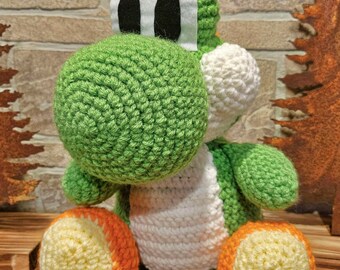 Moo Moo Cow Yarn Yoshi Amigurumi Plushie - Etsy