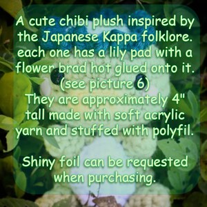Crocheted Japanese Kappa Amigurumi Plushie - Etsy