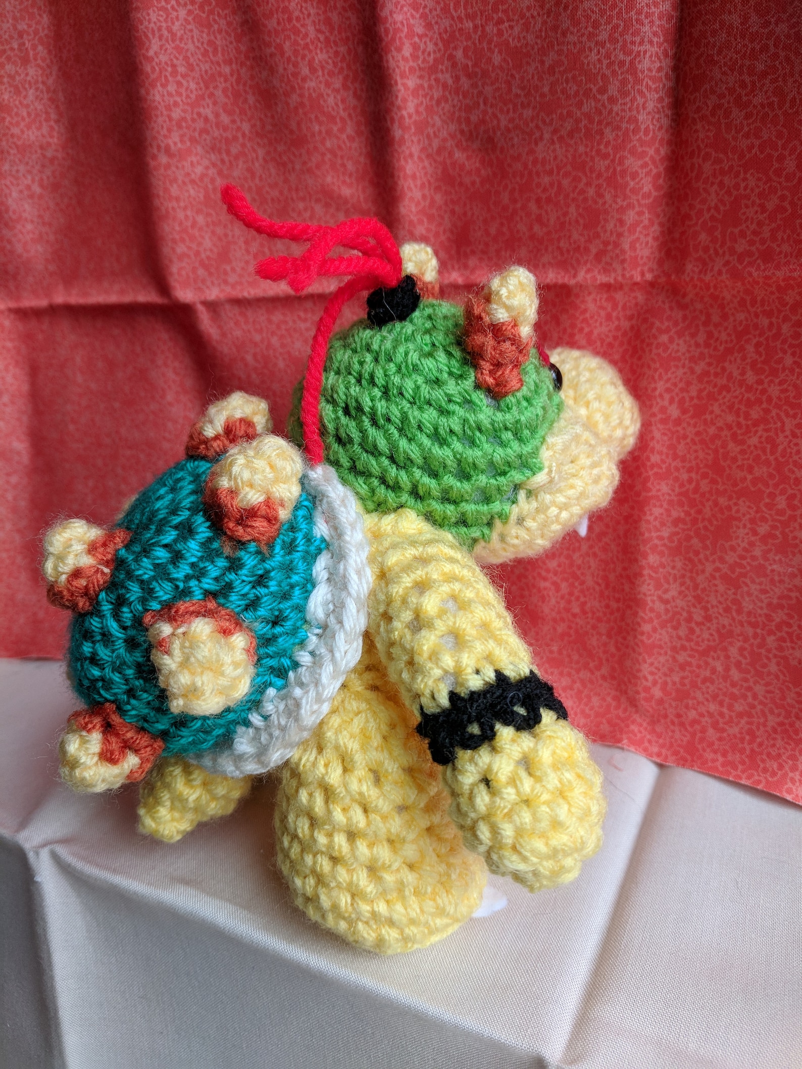 Yoshi's Woolly World Baby Bowser/ Bowser Jr. Crochet Amigurumi Plushie ...