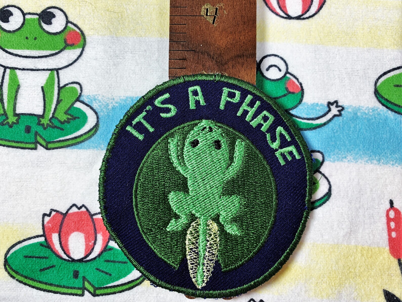 It's A Phase Tadpole Patch | Etsy