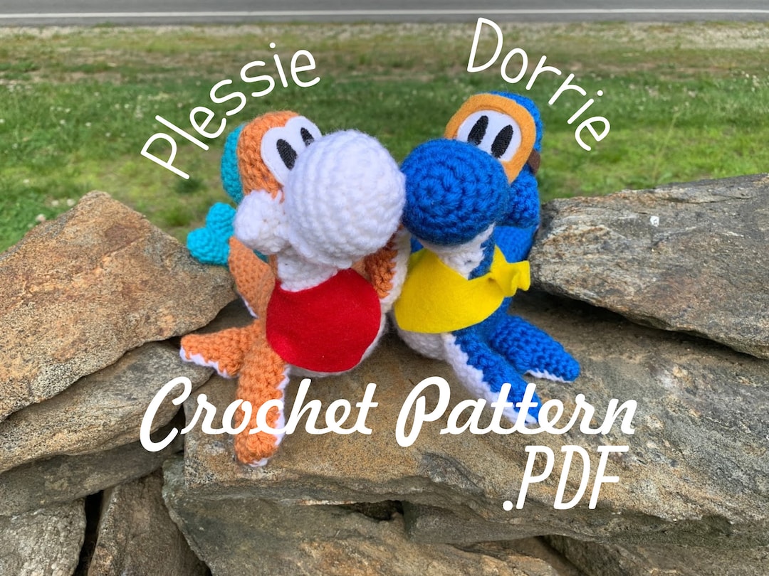 Plessie and Dorrie Crochet Pattern PDF - Etsy