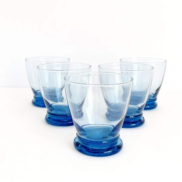 Blue Glassware - Etsy