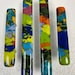 Colorful Cast Fused Glass Cabinet Pulls and Knobs - Etsy