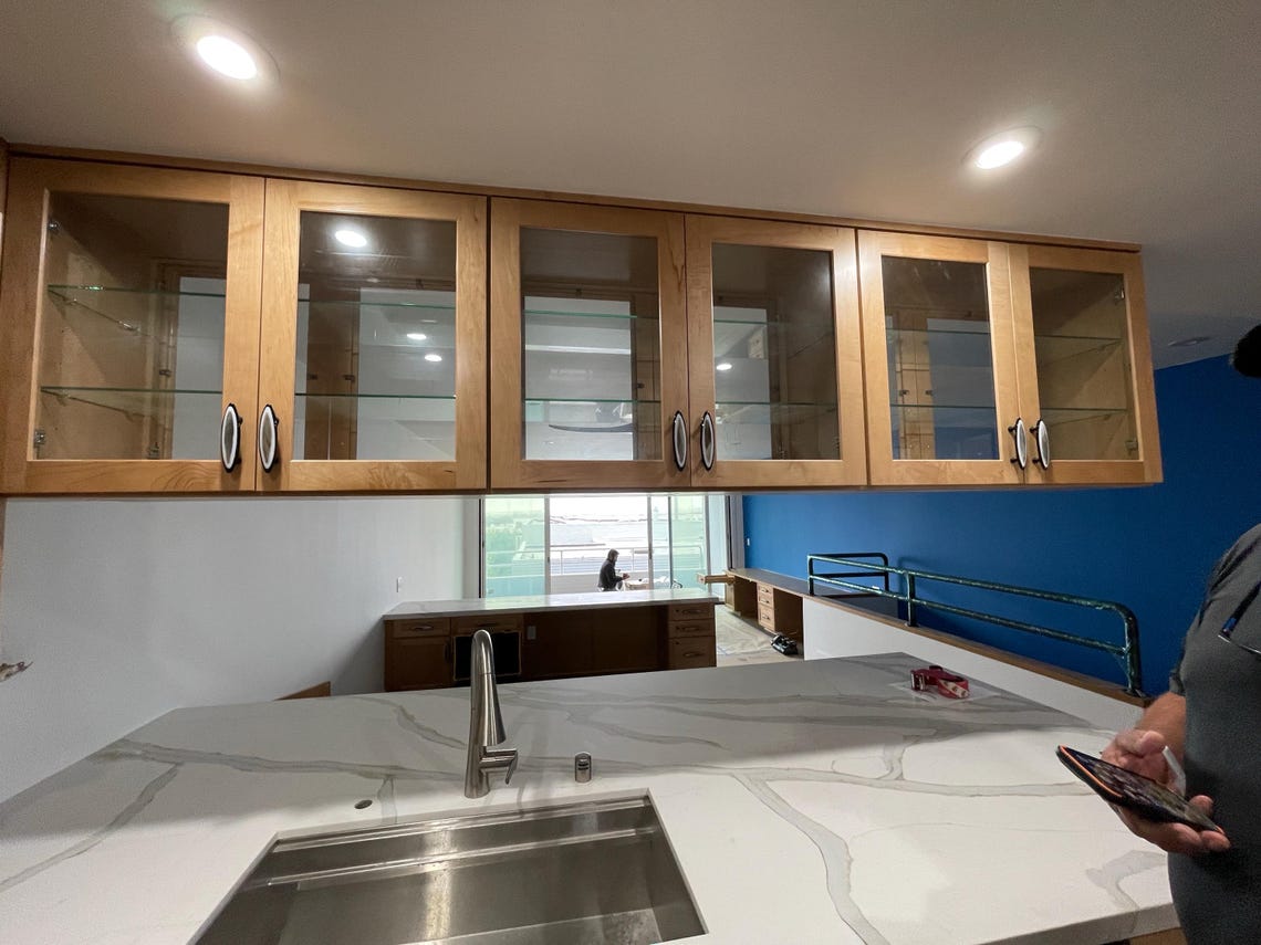 Custom Cabinet Knobs, Pulls and Handles, Glass Cabinet Pulls, Glass ...