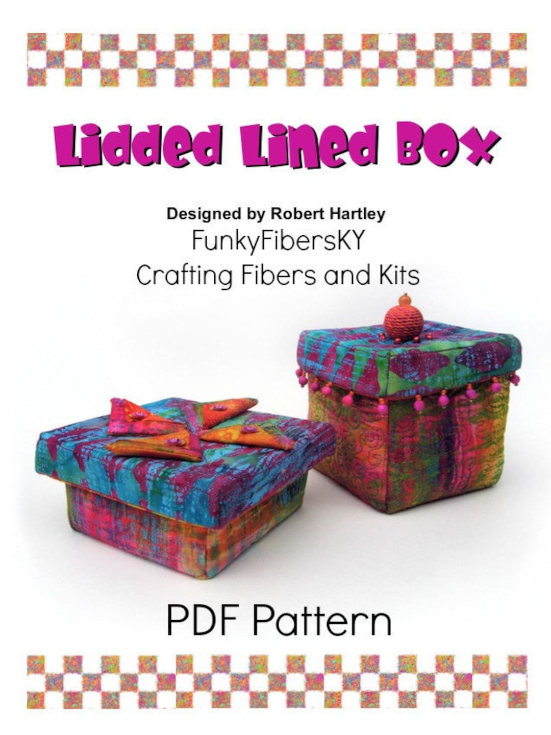 Lidded Lined Box 3D Design PDF Instructional by Robert Hartley - Etsy