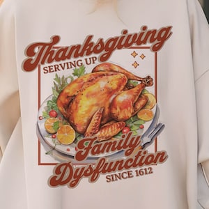 Family Thanksgiving PNG, Family Dysfunction PNG, Funny Thanksgiving ...