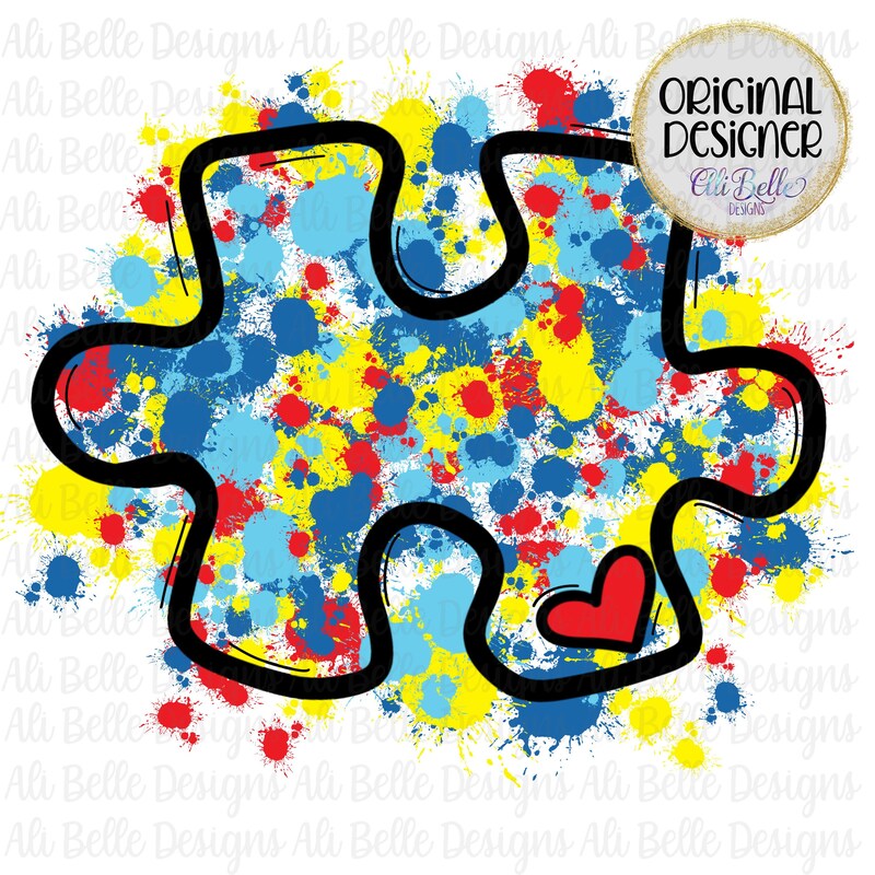 Autism Puzzle Piece - Etsy
