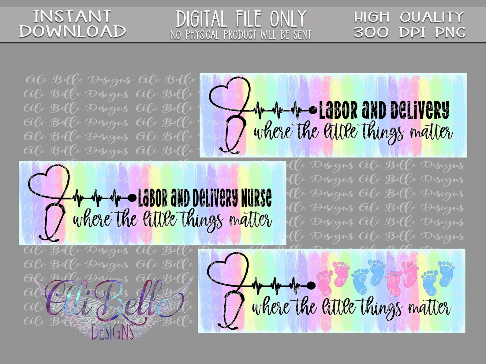 Pen Wrap File Set Pediatric Nurse Pen Wrap Set Labor and Delivery Nurse ...