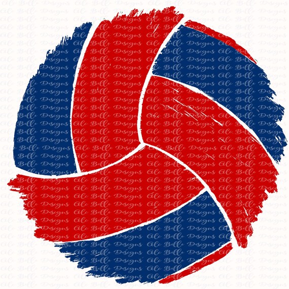 Volleyball Sublimation Design Instant Download Ready to | Etsy