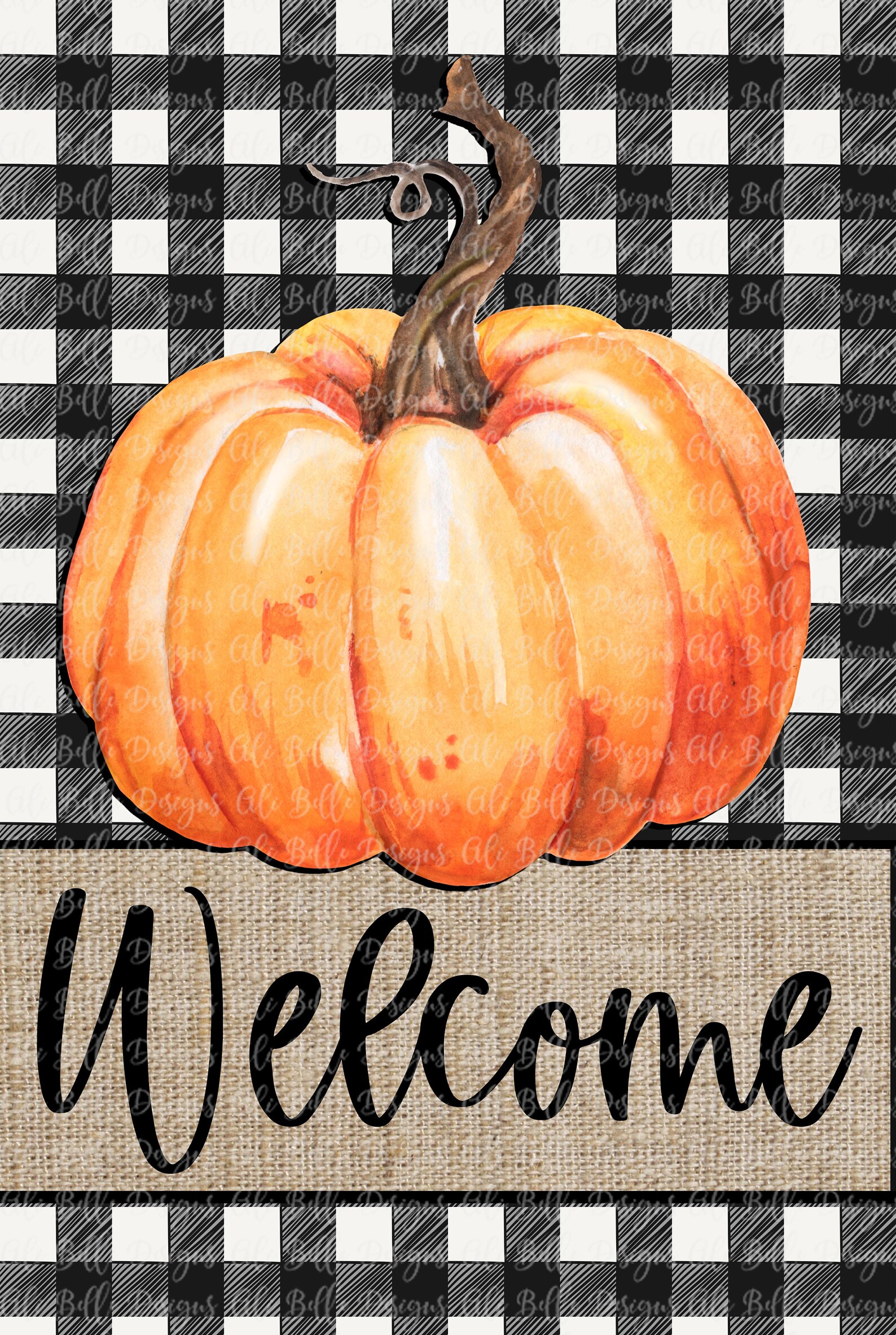 Fall Garden Flag Design Garden Flag PNG Fall Flowers - Etsy