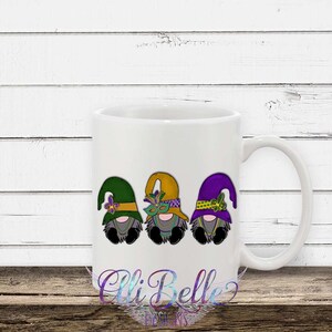 Mardi Gras Gnomes Mardi Gras Sublimation PNG Sublimation Design ...